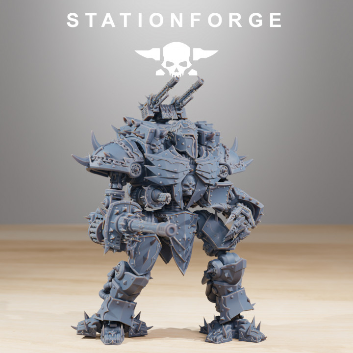 3D Printable Pythonicus Defender Mk2 by Station Forge