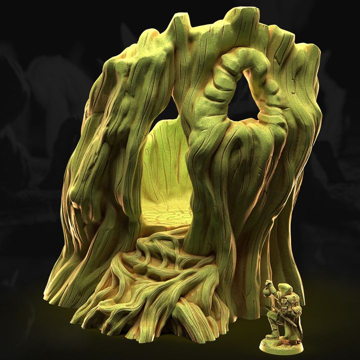 3D Printable Swamp Tree House by 3DHexes