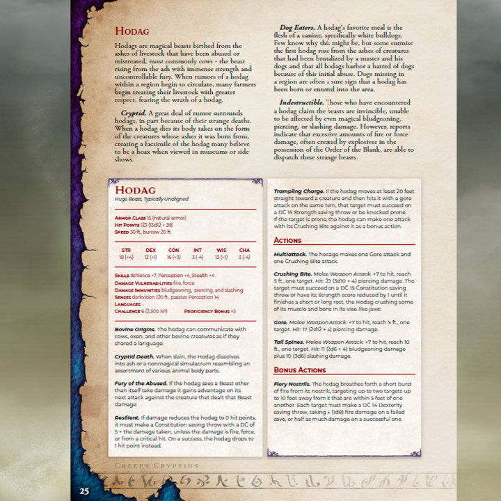 3D Printable Creepy Cryptids by Dillon Olney