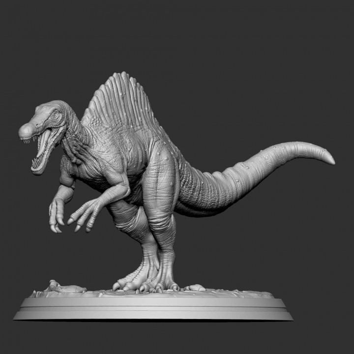 3D Printable SPINOSAURUS by YD STUDIO