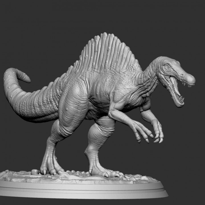 3D Printable SPINOSAURUS by YD STUDIO