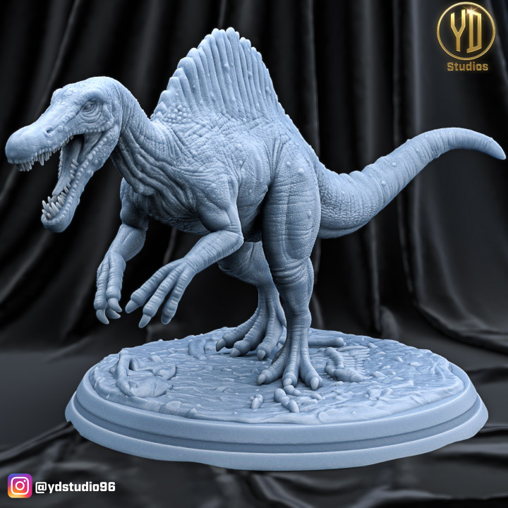 3D Printable SPINOSAURUS by YD STUDIO