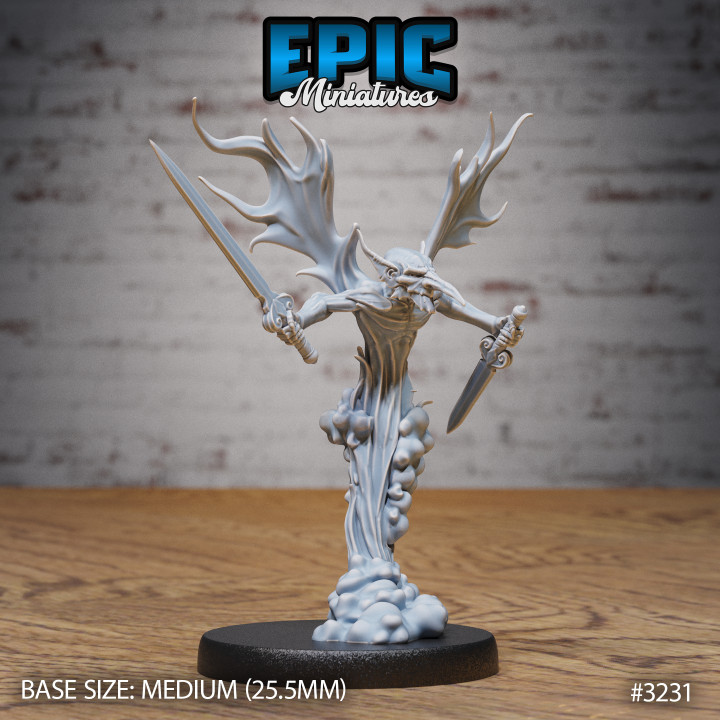 3D Printable Steam Mephit Swords / Water & Fire Elemental / Evil ...