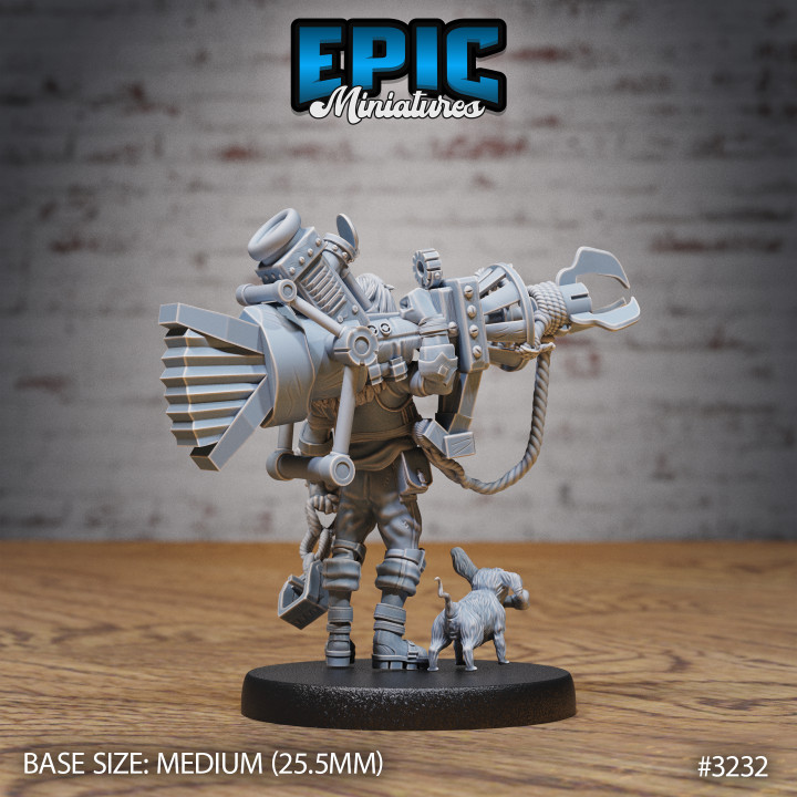 3D Printable Artificer Flynn Set / Steampunk Mechanic / War Machine ...