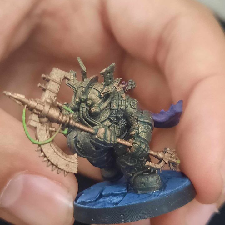 3D Print of Diving Dwarf Adventurer Attack / Dwarfen Steampunk ...