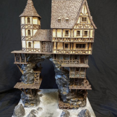 3D Printable Seaside Cliff Manor - Tabletop Terrain - 28 MM by ...