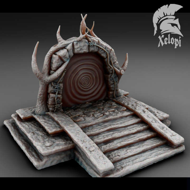 3D Printable Medieval props | STL | 28mm |32mm |75mm by Creator