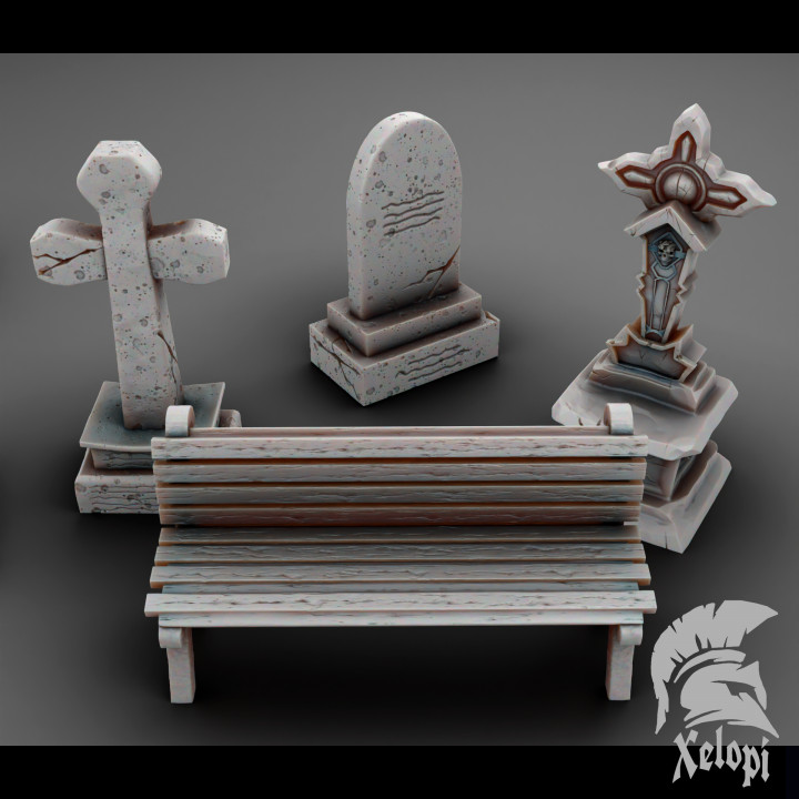 3D Printable Medieval props | STL | 28mm |32mm |75mm by Creator