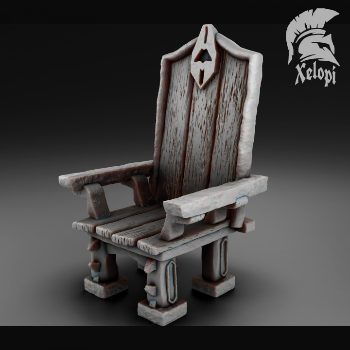 3D Printable Medieval props | STL | 28mm |32mm |75mm by Creator