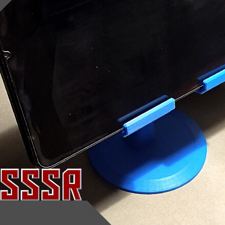 3D Printable Adjustable Tablet Stand by MING