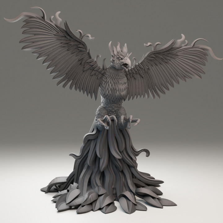 3D Printable Elf, Bird and Fire - Sun Elves, Phoenix and Firebird ...