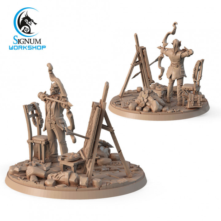 3D Printable The Virtuoso of Deadly Art by Signum Workshop