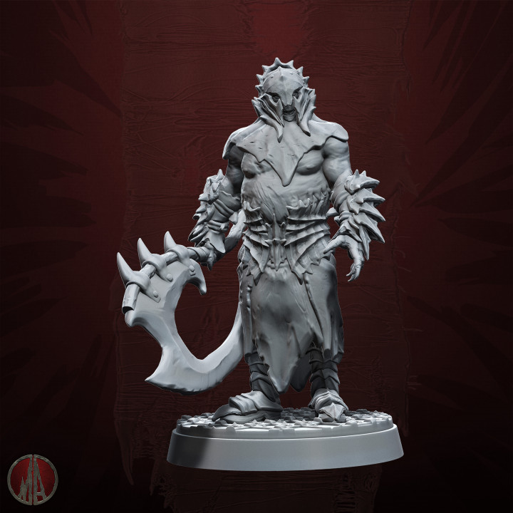 3D Printable Durz - Orc Horde by Monolith Arts