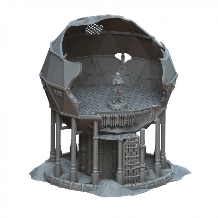 3D Printable Watchtower by Multiverse