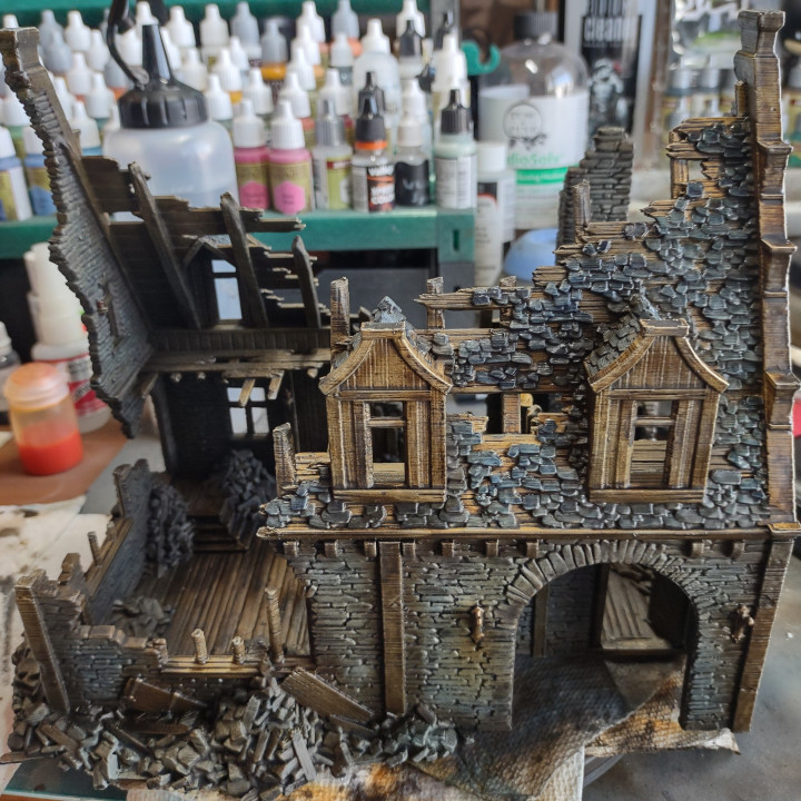 3D Print of Grimdale - Roadside Inn by sean29