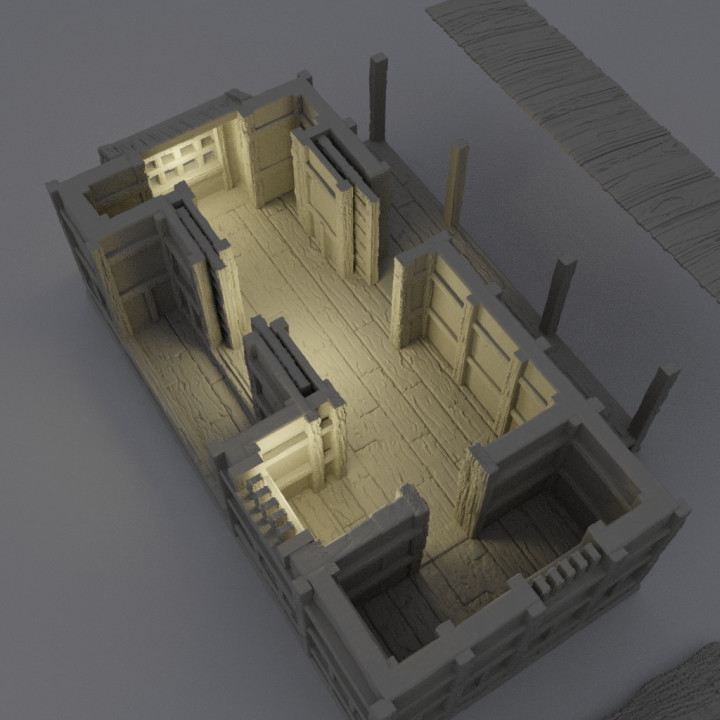 3D Printable Samurai Cottage - Tabletop Terrain - 28 MM by MiniatureLand