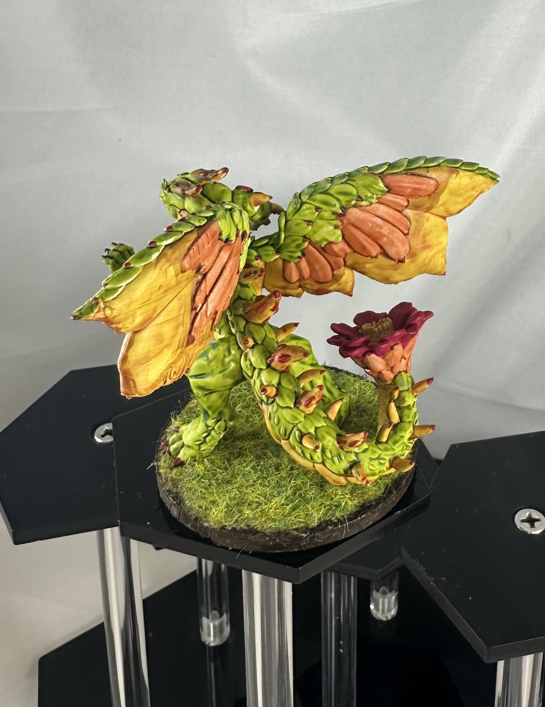 3D Printable FLORAL DRAGONS - Book 3 - Succulent Dragon by Hit Point Press