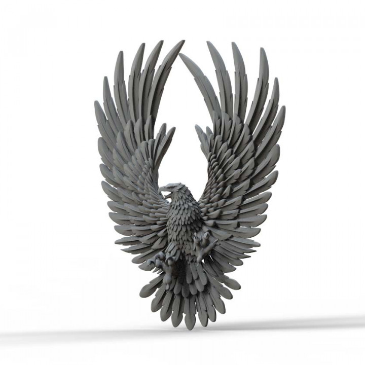 3D Printable eagle by Dmitry Tishchenkov