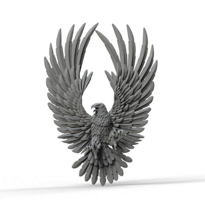 3D Printable eagle by Dmitry Tishchenkov