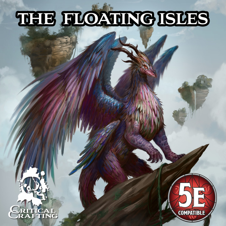 3D Printable The Floating Isles by Dillon Olney