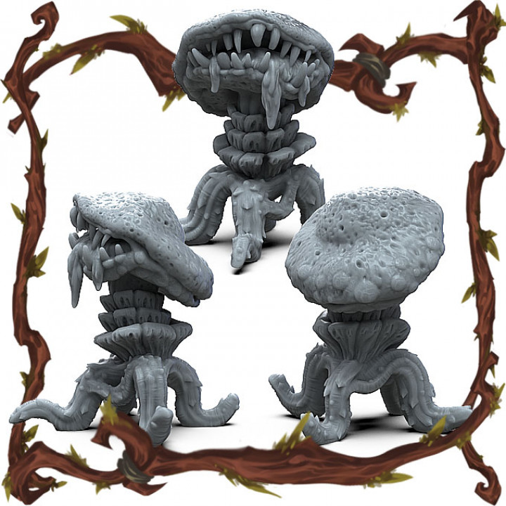 3D Printable Mushroom Mimic: Drooler by RocketPigGames