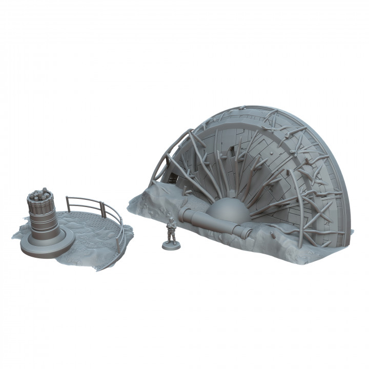 3D Printable Radar Dish by Multiverse