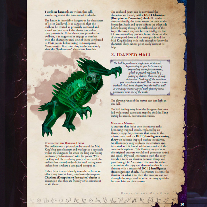 3D Printable Reign of the Mad King by Dillon Olney