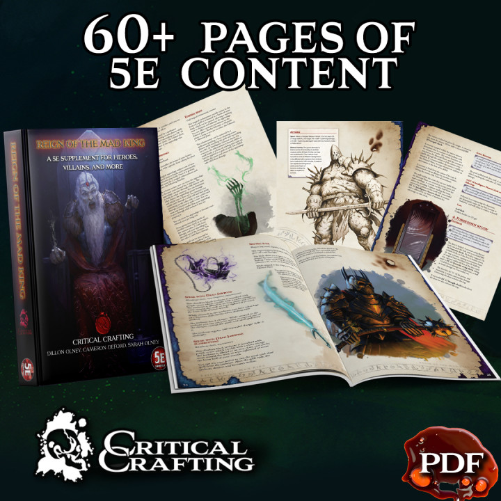 3D Printable Reign of the Mad King by Dillon Olney