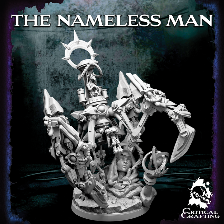 3D Printable The Nameless Man by Dillon Olney