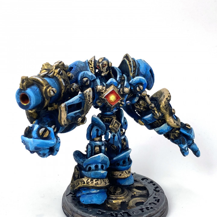 3D Printable Soma Bulwark (Bolt-Slinger) by Dillon Olney