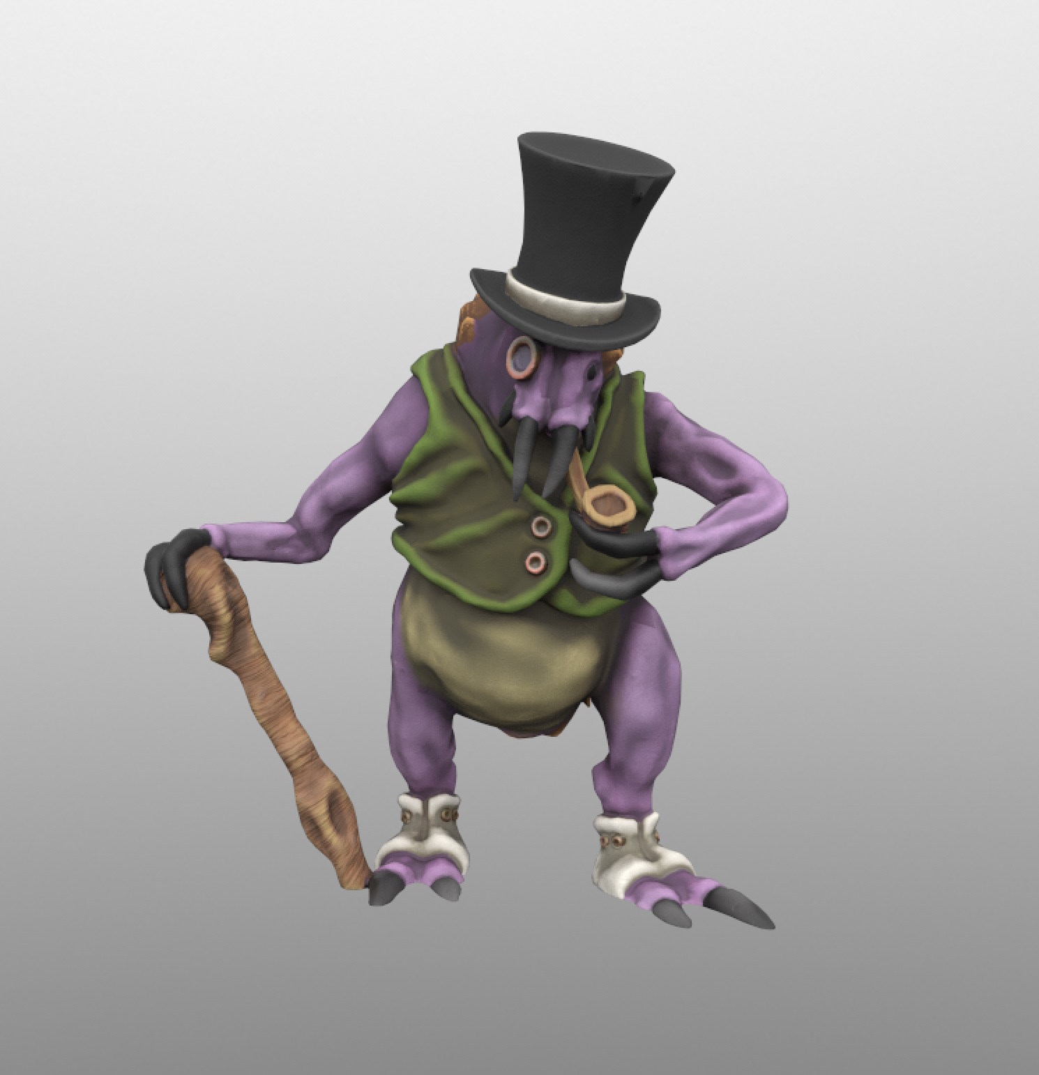 3D Printable Ol' Chap Ettercap Pack by Dillon Olney