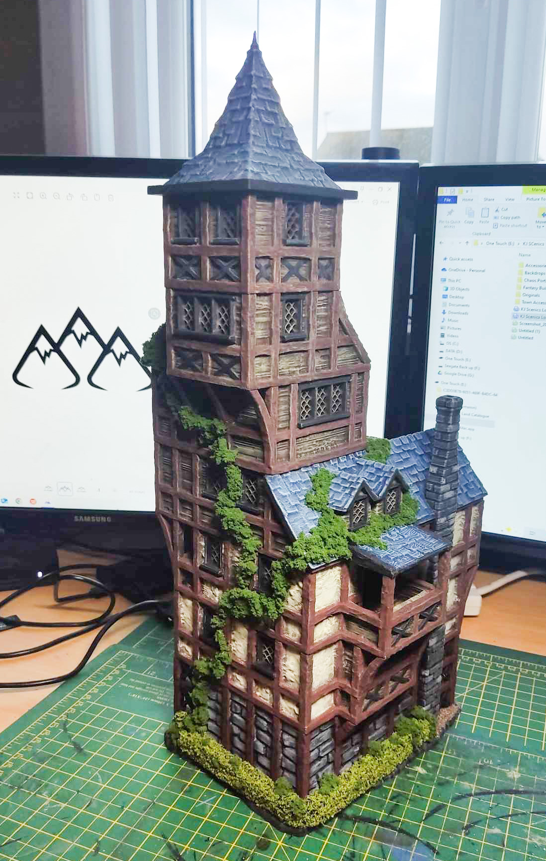 3D Printable Medieval Long Building - Tabletop Terrain - 28 MM by ...