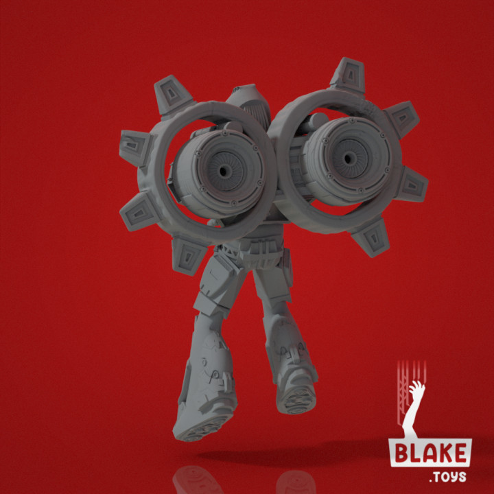 3D Printable Quake 2 - The Icarus by blake.toys