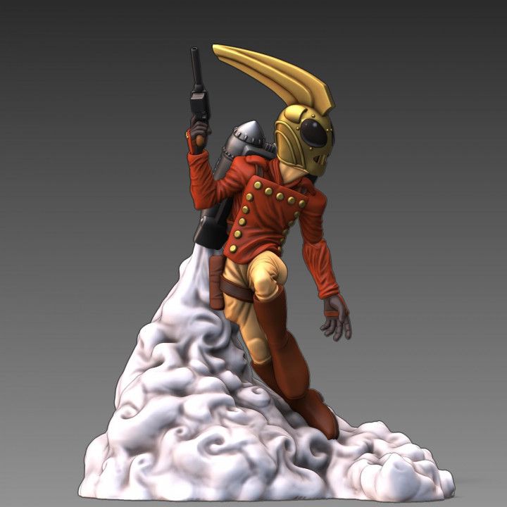 3D Printable Rocketman by Nailon Realm
