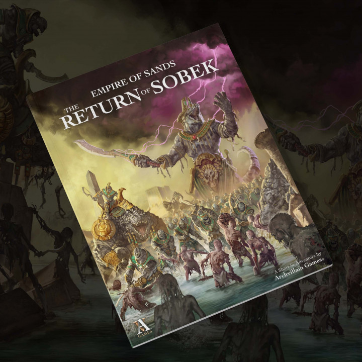 3D Printable Archvillain Adventures - The Empire of Sands - Return of ...