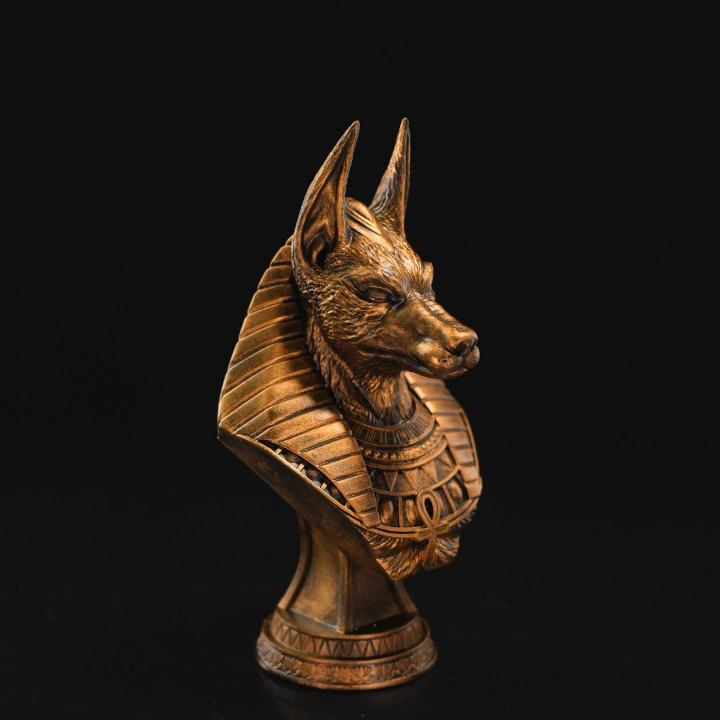 3D Printable Anubis Bust by Stlflix