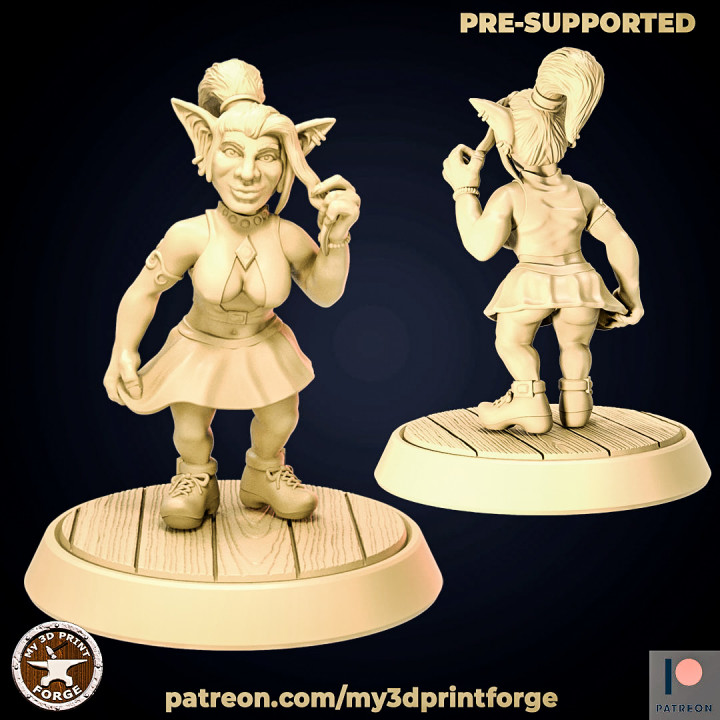 3D Printable Goblins BUNDLE (11 Unique pre-supported STLs) by My3DPrintForge