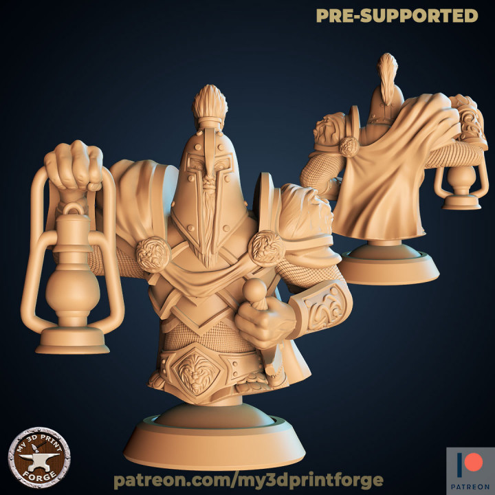 3D Printable Humans v1 BUNDLE (12 Unique pre-supported STLs) by ...