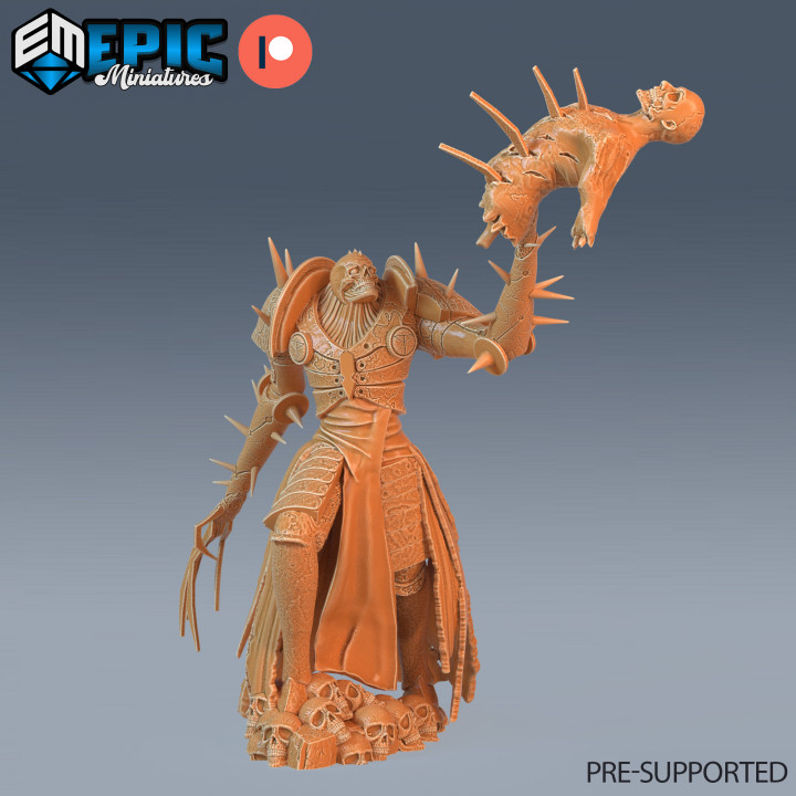 3D Printable Armored Bone Claw Team Set / Boneclaw Warrior / Skeleton ...