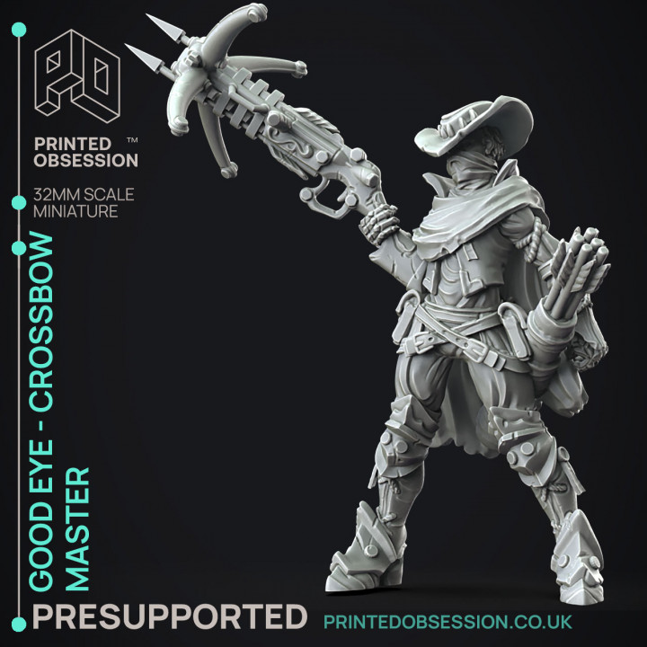 3D Printable Good Eye - Monster Hunter - PRESUPPORTED - Illustrated and ...