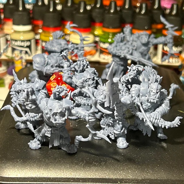 3D Printable Orc Archers multi-part regiment by Avatars of War