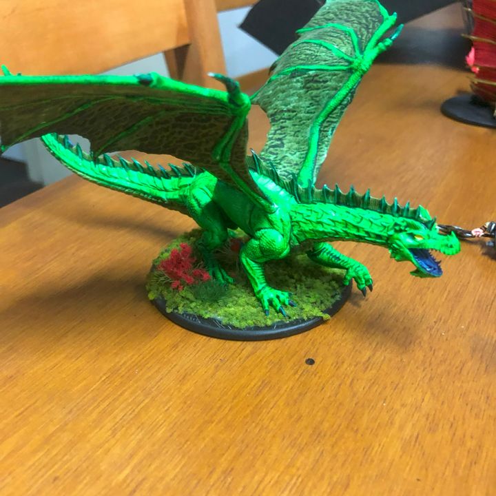 3D Print of Dragon & Kong Team Set / Forest Guard / Jungle Green Drake ...