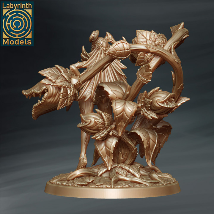 3D Printable Forest Dryad Kits - 32mm scale by Labyrinth Models