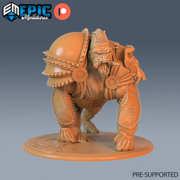3D Printable Wyvern & Kong Team Angry / Forest Guard / Jungle Drake ...