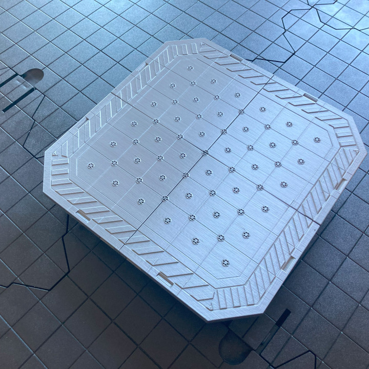 3D Printable Landing Pad by 2nd Dynasty