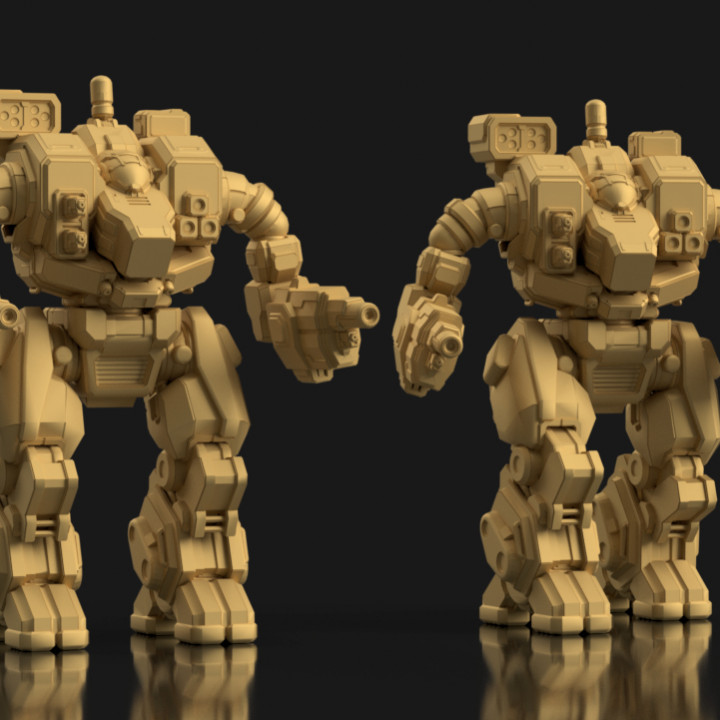 3D Printable B Box Bundle for Battletech by Matt Mason