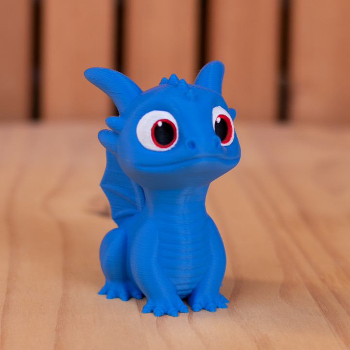 3D Printable SURPRISE EGG (BABY DRAGON) by Rogi Studios