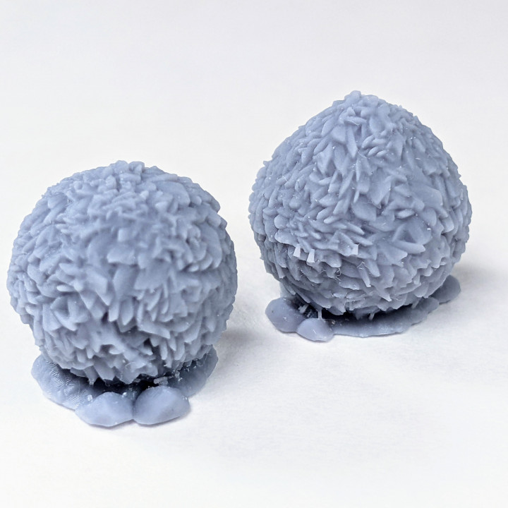 3D Printable Bush & Tree Set by Custom Miniature Maker