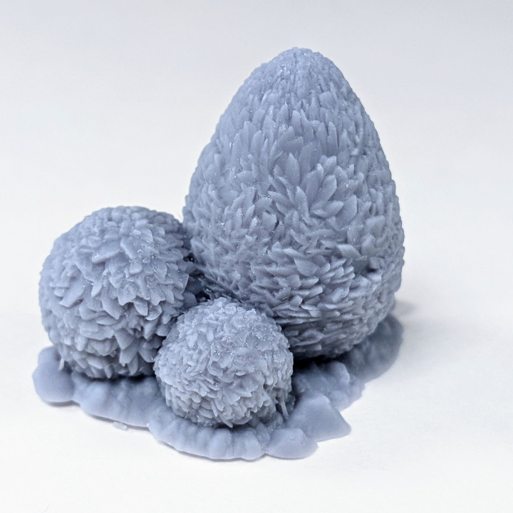 3D Printable Bush & Tree Set by Custom Miniature Maker