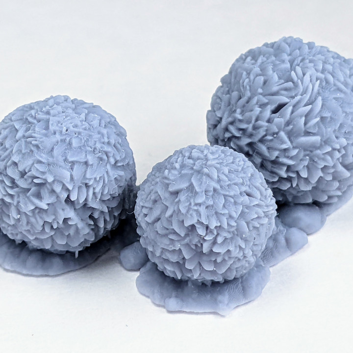 3D Printable Bush & Tree Set by Custom Miniature Maker